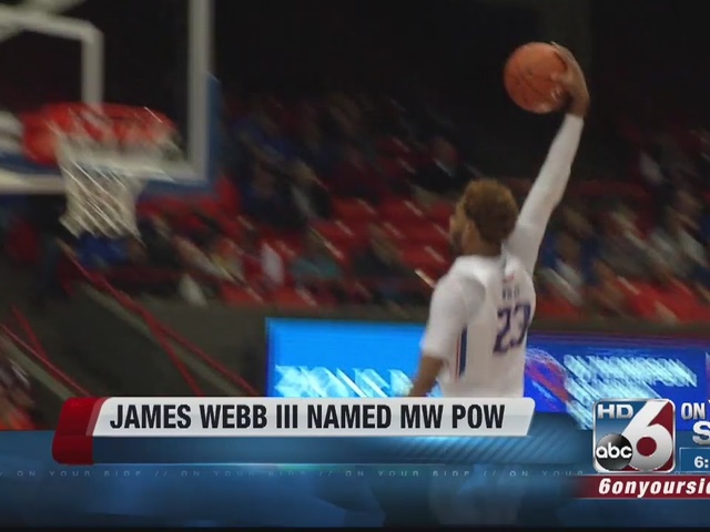 James Webb III named MW Player of the Week