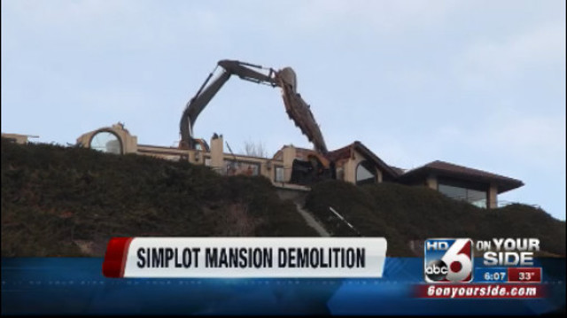 Simplot home to be torn down - KIVITV.com Boise, ID