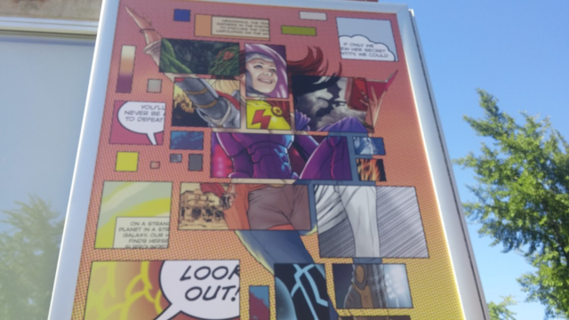 Officials unveil Boise Library’s Comic Con mural - KIVITV.com Boise, ID