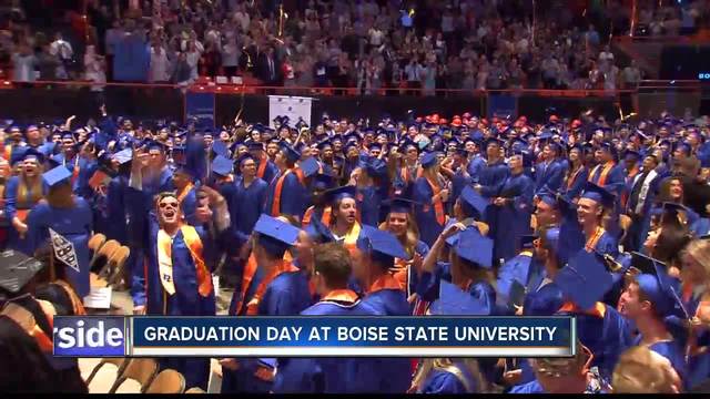 BSU Spring 2018 graduation ceremonies - KIVITV.com Boise, ID